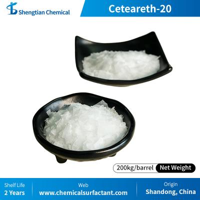 China ceteareth 20 Cas 68439-49-6 High Performance O/W Emulsifier With High Hlb Value 15-16 for sale