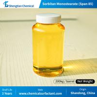 China Yellow Liquid CAS 26266-58-0  Sorbitan Trioleate Span 85 Nonionic Surfactant With HLB Value 1.8 As W/O Emulsifier STO for sale