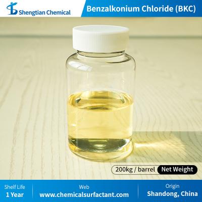 China Benzalkonium Chloride BKC Cationic Surfactant CAS 68424-85-1 Algae Killing  Slime Removal for sale