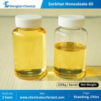 China Sorbitan Monooleate Span 80 CAS 1338-43-8 HLB 4.3 High Lipophilicity for sale