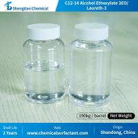 China C12-14 Alcohol Ethoxylate 3EO Laureth-3 CAS 68439-50-9  Low HLB & Lipophilic Emulsifier With Excellent Oil Compatibility for sale