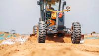 China Roads Motor Grader 150Hp Hydraulic Brake System With Komatsu Technical Similar To XCMG for sale