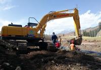 China High Power ZG220 Crawler Excavator easy operation Garden Mini Excavator for sale