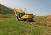 China Powerful ZG250 Hydraulic Excavator Crawler Negative Flow Control Energy Efficient for sale