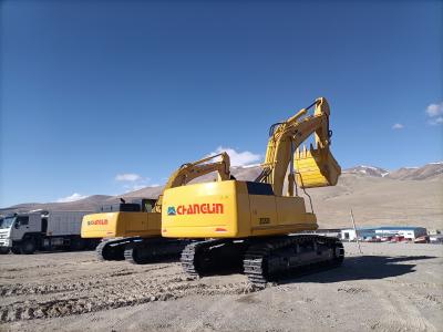 China Sinomach Changlin Full Function Mini Excavator ZG520 With 3.2 Cbm 52 Tons Original Cummins Engine for sale