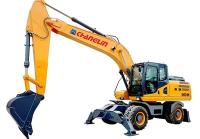 China CHANGLIN GHT215W Hydraulic Excavator Machine Ergonomic Design For Operator for sale
