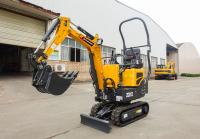 China ZG012 1 Ton Mini Excavator Machine Pilot Type For Dig Trenches / Foundations for sale