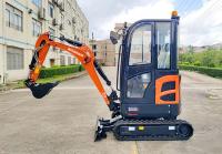 China ZG020U Miniexcavator 2 Tone Tailless Bucekt 0.05M³ With Cabin EPA Rubber Track Kubota CAT JCB for sale