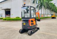 China ZG020U Miniexcavator 2 Tone Tailless Bucekt 0.05M³ With Cabin EPA Rubber Track Kubota CAT JCB for sale