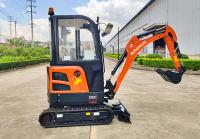 China ZG020U Miniexcavator 2 Tone Tailless Bucekt 0.05M³ With Cabin EPA Rubber Track Kubota CAT JCB for sale