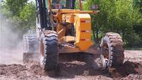 China Grader Balde 14 Feet / 12feet Changlin PY190H Road Grading Machine Hydraulic Brake System for sale
