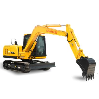 China Changlin 8 Ton Mini Excavator Machine ZG080 Small Crawler Excavator for sale