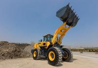 China 5 Ton Wheel Loader Compact Reinforced Loader For Harsh Working Conditions for sale