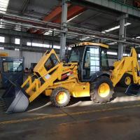 China WZ30-25 Backhoe Loader Excavator 1M3 82KW 1.7 Ton With Cummins Diesel Engine for sale