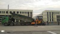 China Construction Asphalt Paver 4.5m / 6m Crawler Paver GYA4500 With Cummins Engine for sale
