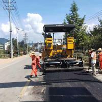 China Sinomach Changlin Asphalt Road Paver 6m Wheel Type Paver GYA6000 With Cummins Engine for sale