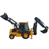 China Mini Tractor Backhoe Loader WZC20 Bucket 1.0M3 Digger Bucket 0.3M3 for sale