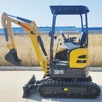 China ZG017S yanmar mini digger with KUBOTA D902 Engine and Spacious Driving Space for sale