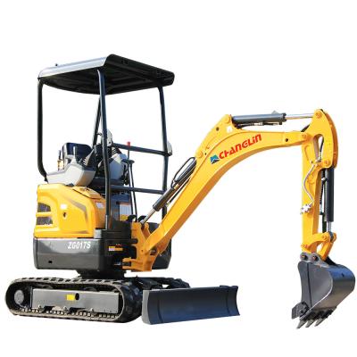 China mini hydraulic excavator ZG017S Ergonomic Design With Spacious Driving Space for sale