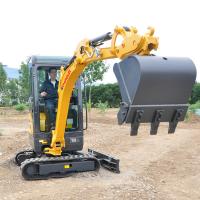 China mini digger excavator ZG017S Ergonomic Design With Spacious Driving Space for sale