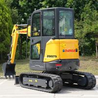 China micro mini excavator ZG027S Ergonomic Design With Spacious Driving Space for sale