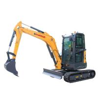 China yanmar wheeled excavator ZG036S Ergonomic Design With Spacious Driving Space for sale