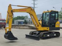 China Mini Excavator Machine ZG065S Ergonomic Design With Spacious Driving Space for sale