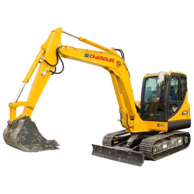 China Compact Mini Excavator ZG065S Ergonomic Design With Spacious Driving Space for sale