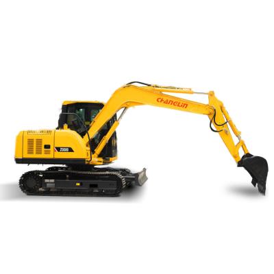 China compact mini excavator ZG080S Ergonomic Design With Spacious Driving Space for sale