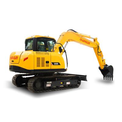 China ZG080S Hydraulic Pump Earth Moving Equipment with Ergonomic Design and Spacious Driving Space for sale