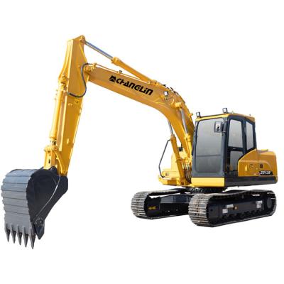 China Small Mini Excavator ZG135S Ergonomic Design With Spacious Driving Space for sale