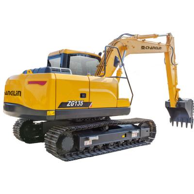China ZG135S Ergonomic Design Long Arm Excavator With Spacious Driving Space for sale