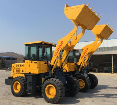 China Mini Wheel Loader 2Ton ZL18H 1.1M3 Bucket 65KW with YUNNEI Engine for sale