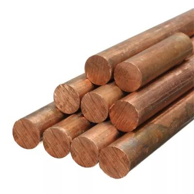 China Copper Round Rod 3mm 4mm 5.5mm-500mm DIN JIS GB ASTM C11000 Electrical Components for sale