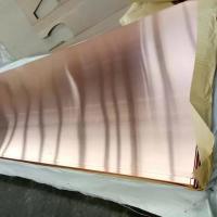 China C11500 Red Copper Plate Anodizing Decorative Perforated Copper Sheet for sale