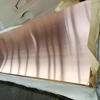 China C44400 C2680P Copper Sheet Plate 0.5mm Thickness for Decoration for sale
