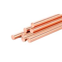 China 99.95% Pure Copper Rod Round Brass Bars 2000mm T851 for sale