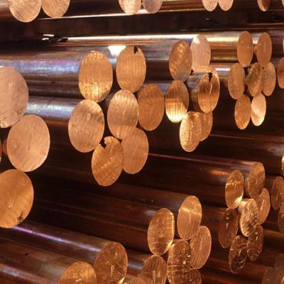 China 99.9% Pure Copper Earth Rod Clamp Clad Steel Grounding Rod C10300 50mm for sale
