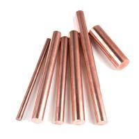 China 99.9% Pure Copper Earth Rod Clamp Clad Steel Grounding Rod C10300 50mm for sale