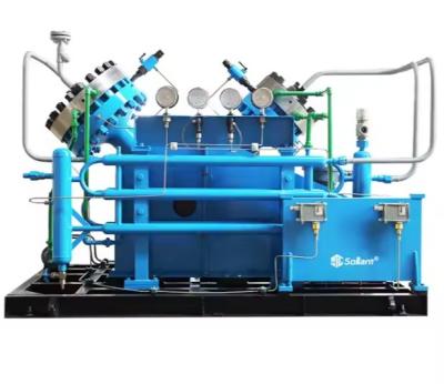 China GV130 Series High-Pressure Diaphragm Compressor 22-37kW for Laboratory Gas Applications up to 45MPa for sale
