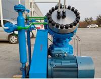 China GV130 Series Diaphragm Compressor for Hydrogen & Nitrogen Gas - 22-37kW Motor, Up to 45MPa Pressure for sale