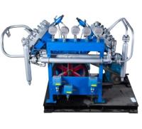 China GV130 Series Diaphragm Compressor for Hydrogen and Air - 20-45 MPa Pressure Range with 22-37 kW Motor for sale
