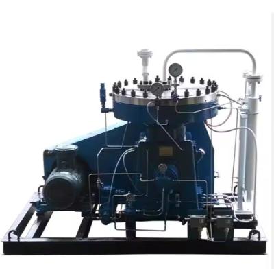 China GL165 Series Industrial Gas Diaphragm Compressor 37-75 kW with 20-35 MPa Pressure for Nitrogen Hydrogen Cylinder Filling for sale