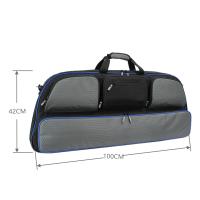 China Custom Logo 100cm Durable Archery Compound Bow Case With Shoulder Strap For Outdoor Hunting for sale