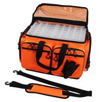 China ISO9001 Fishing Tackle Bags Water Resistant Fishing Gear Bag With Tackle Box for sale