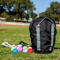 China Custom Lacrosse Equipment Bags Lacrosse Ball Bucket Ball Bags Holds Up 75 Balls for sale
