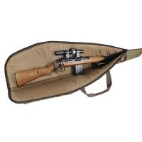 China Customized Logo Padded Hunting Gun Bag 52 Inch Scoped Rifle Case For Gun Storage for sale