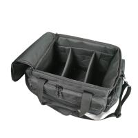 China Durable Range Gun Bag Nylon Lining Pistol Gun Bag With Magazine Slots Multiple for sale