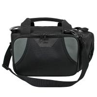 China Oem Waterproof Tactical Range Gun Bag For Handguns And Ammo Black Grey for sale