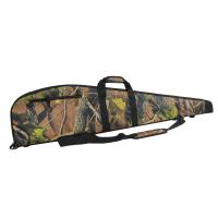 China Custom Hunting Gun Bag 52 Inch Scoped Rifle Case Soft Shotgun Carrying Bag with Accessory Zipper Pockets for sale